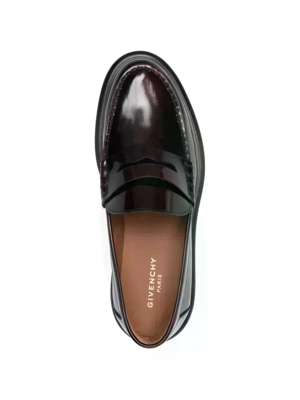 Givenchy Leather Penny Loafers