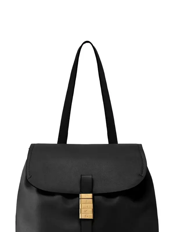 Pinko Leather Strap Backpack