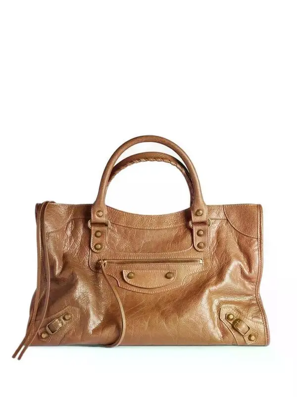 Balenciaga Medium Le City Tote Bag - Brown