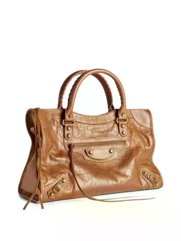 Balenciaga Medium Le City Tote Bag - Brown