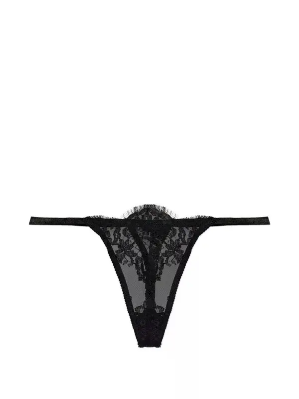 Dsquared2 Lace Thong - Black