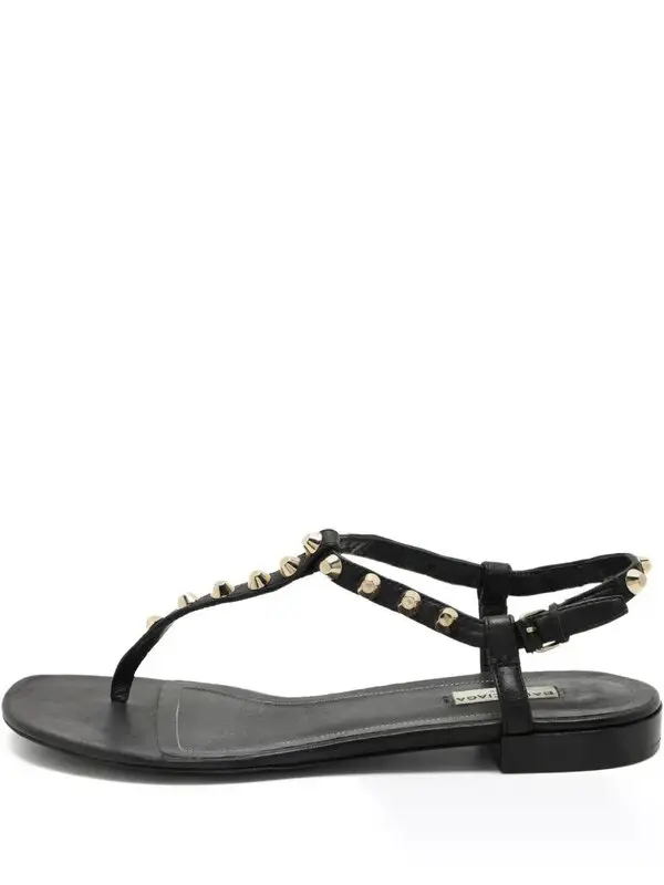 Balenciaga Studded T-bar Sandals