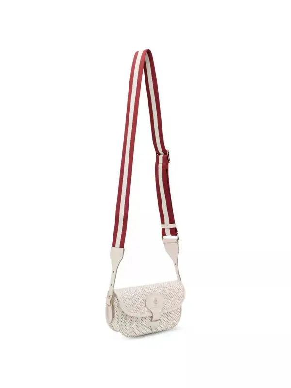 Bally Beckett Perforated Leather Cross Body Bag