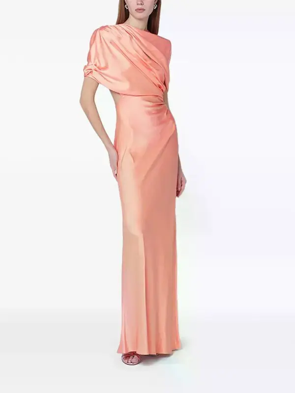 Stella McCartney Draped Cape Gown
