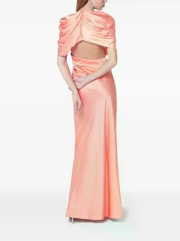 Stella McCartney Draped Cape Gown