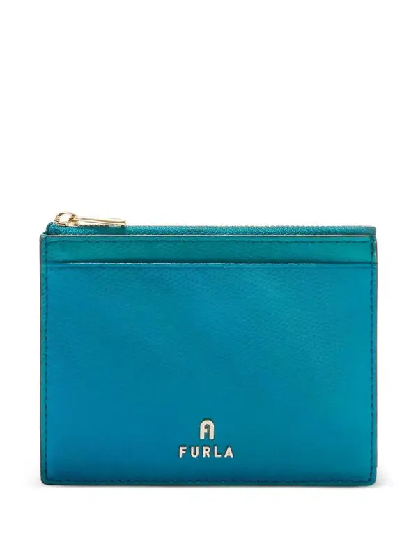 Furla Medium Camelia Card Case - Blue