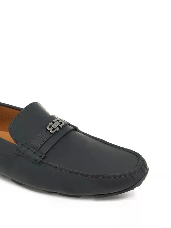 Bally Pilot Driver Leather Loafers