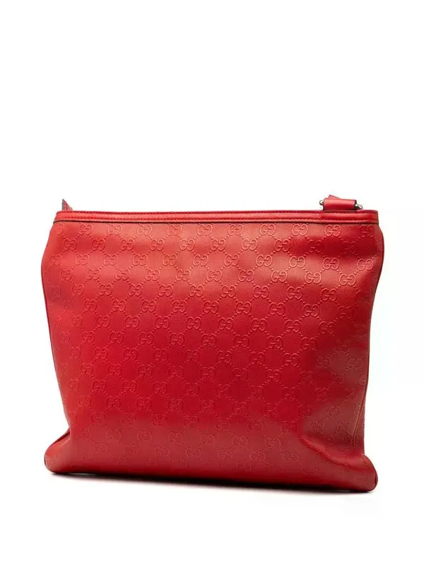 Gucci Ssima Crossbody Bag - Red
