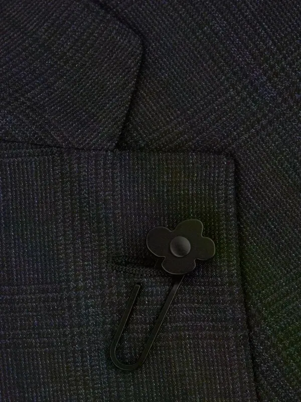 LARDINI Flower-brooch Suit