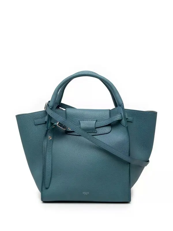 Celine 2019 Small Grained Calfskin Big Bag Satchel