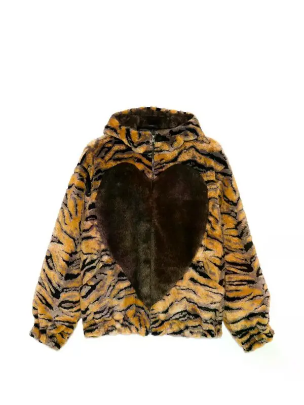 Kenzo Tiger Print Heart Detail Jacket