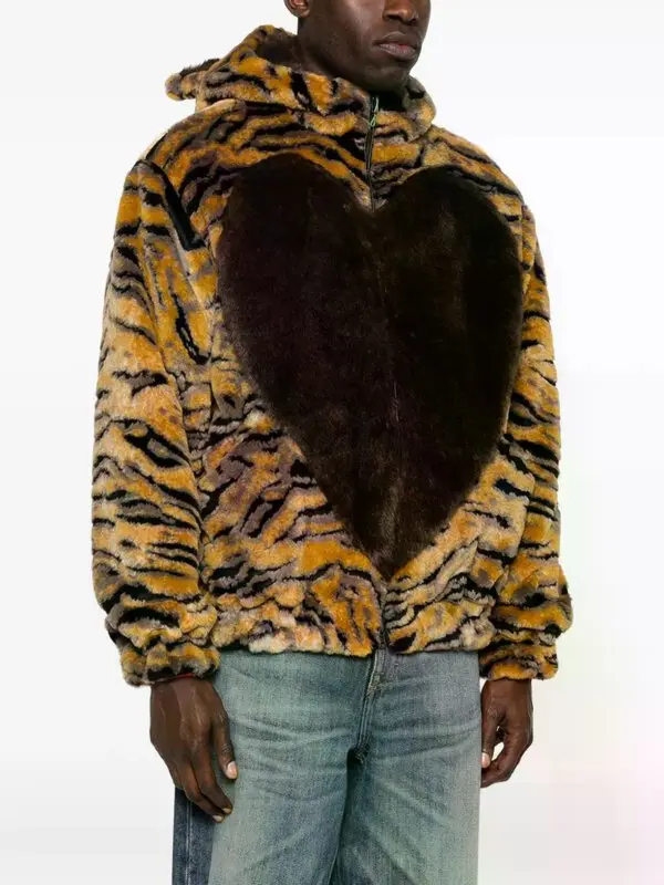 Kenzo Tiger Print Heart Detail Jacket