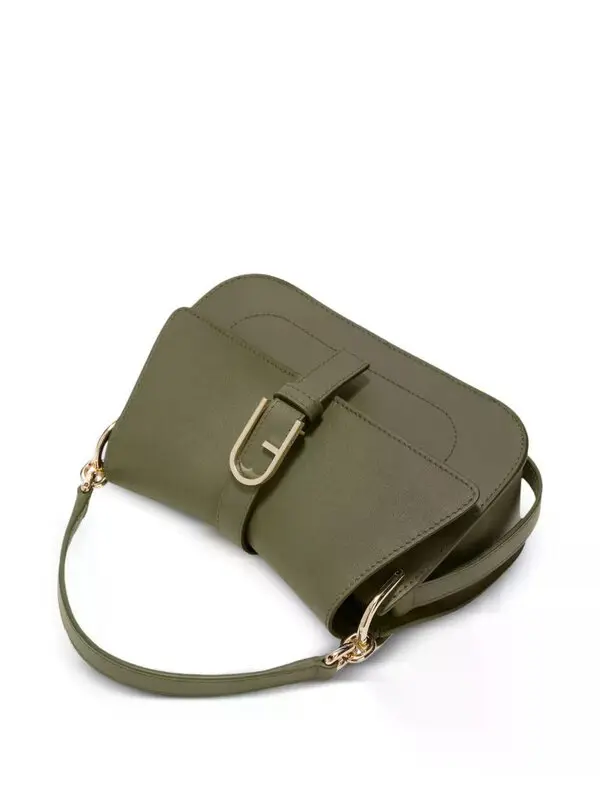 Furla Mini Leather Tote Bag - Green