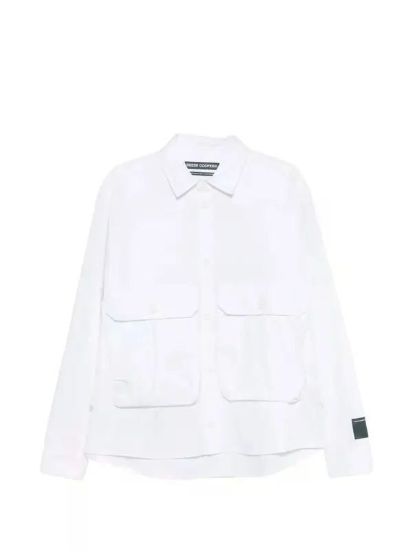 Reese Cooper Cargo Button Cotton Shirt