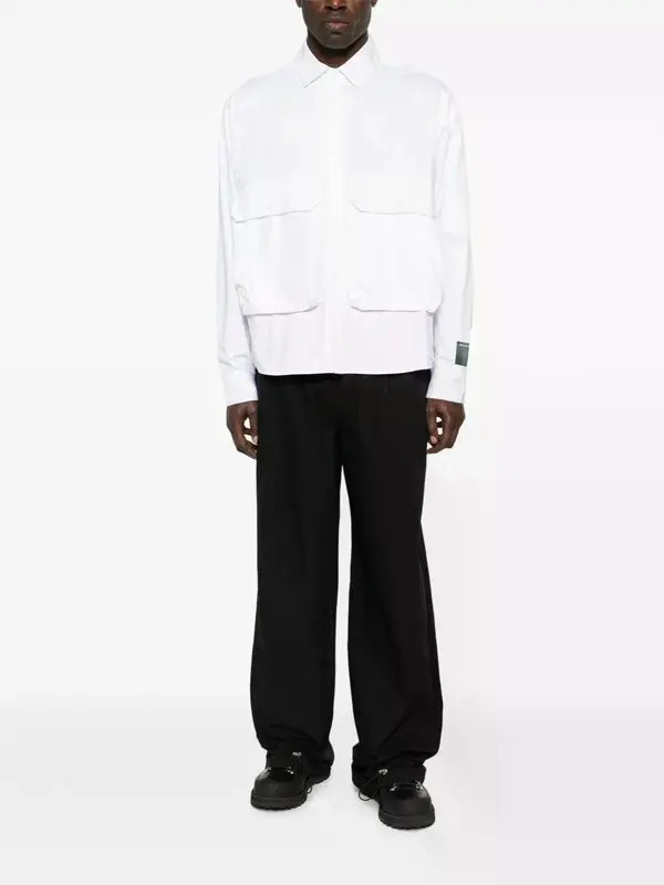 Reese Cooper Cargo Button Cotton Shirt