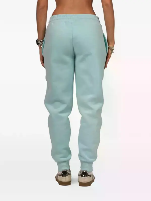 PODHIO Pocket Drawstring Track Pants - Blue