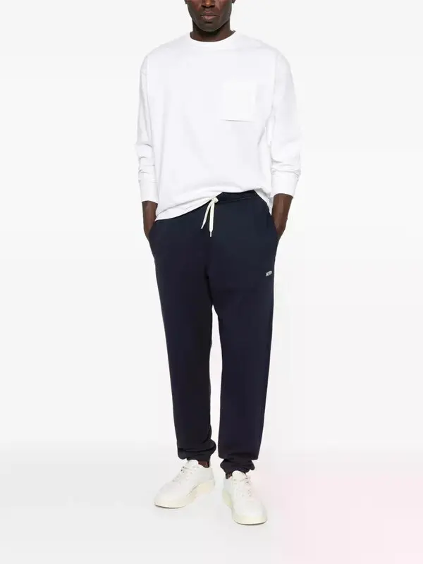 AUTRY Logo-embroidered Track Pants - Blue