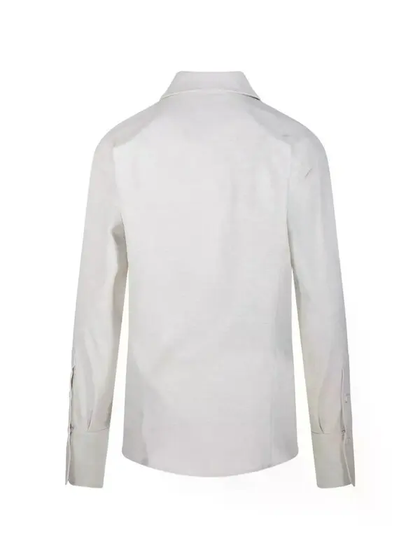 SANDBEIGE Buttoned Long-sleeve Shirt