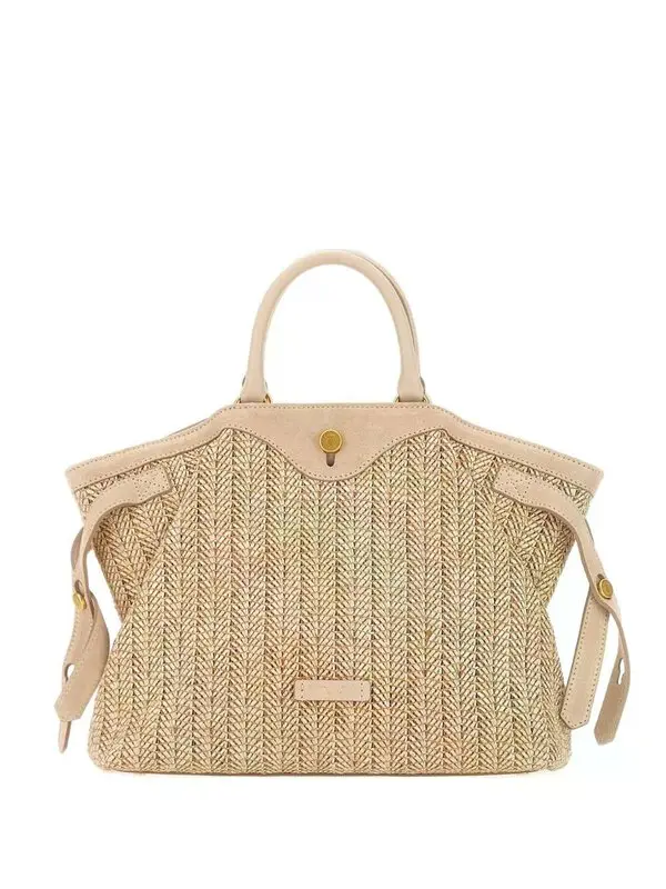 GIANNI CHIARINI Claudette Woven Leather Tote Bag
