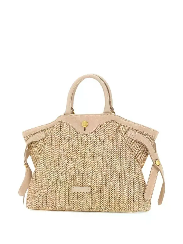 GIANNI CHIARINI Claudette Woven Leather Tote Bag