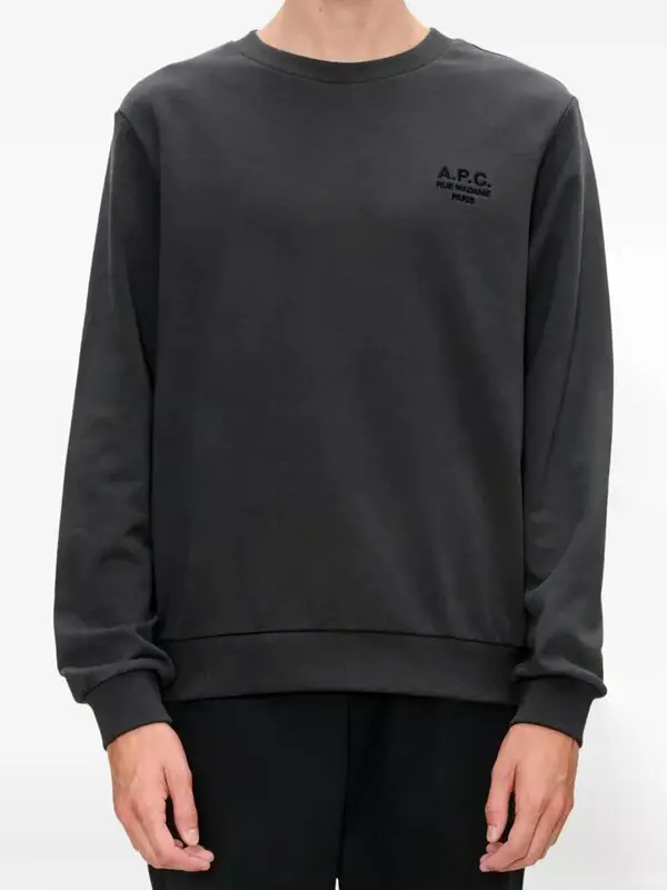 A.p.c. Logo Sweatshirt - Grey