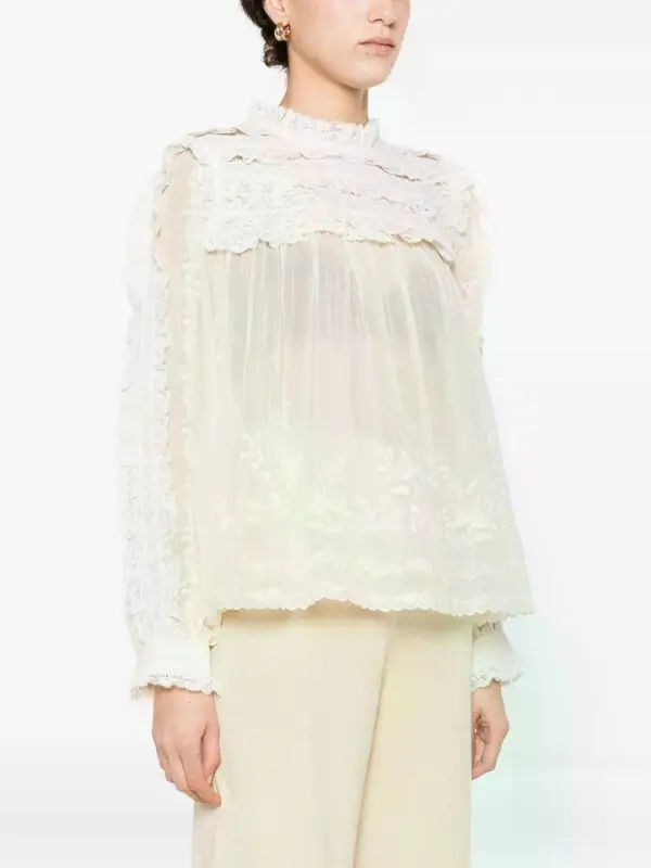 Sea Ayda Embroidered Blouse