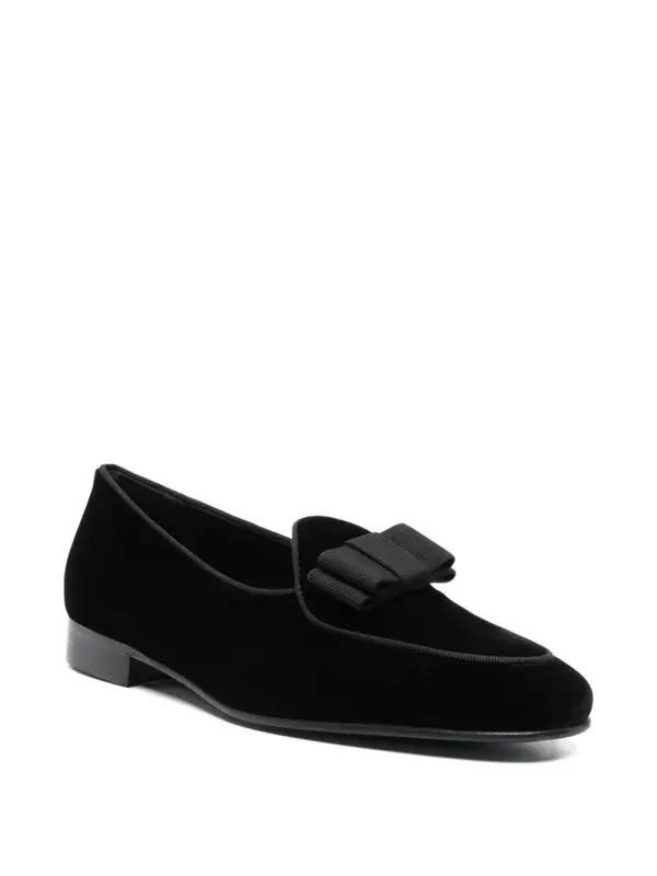 EDHEN MILANO Velvet Loafers
