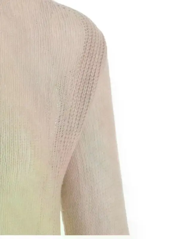 SA SU PHI Ribbed Crew-neck Sweater - Neutrals