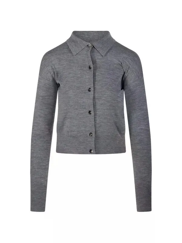 Max Mara Buttoned Collar Cardigan