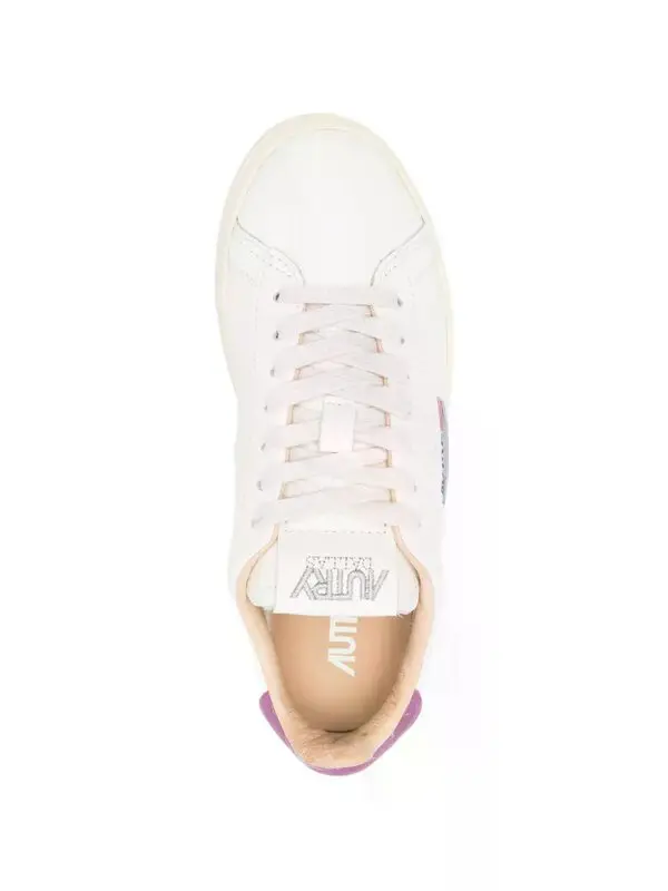 AUTRY Panelled Sneakers - White