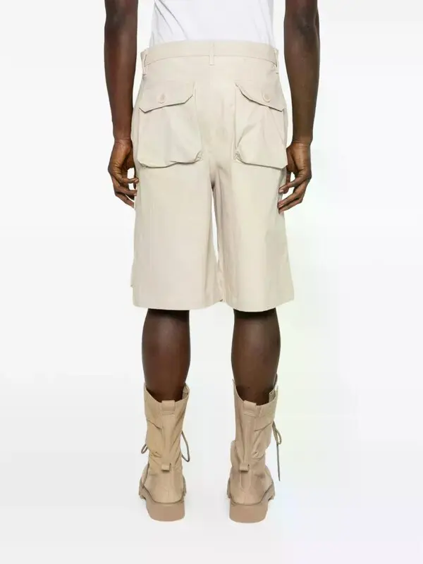 Reese Cooper Herringbone Cargo Shorts