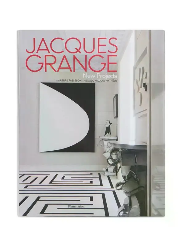 FLAMMARION Jacques Grange New Projects Book - White