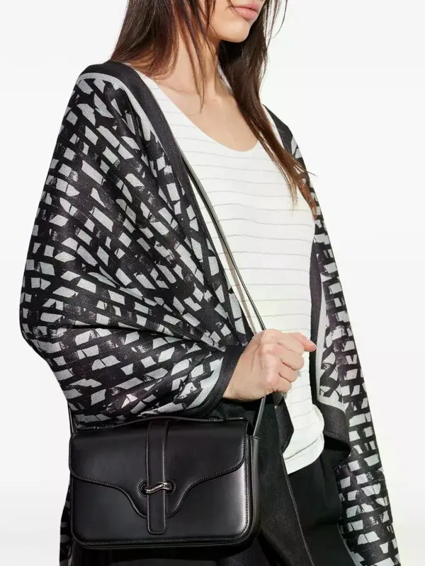 Emporio Armani Smooth Leather Shoulder Bag