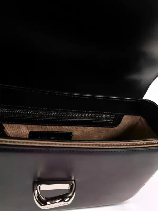 Emporio Armani Smooth Leather Shoulder Bag