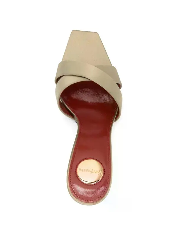 Saint Laurent Opyum Sandals - Neutrals