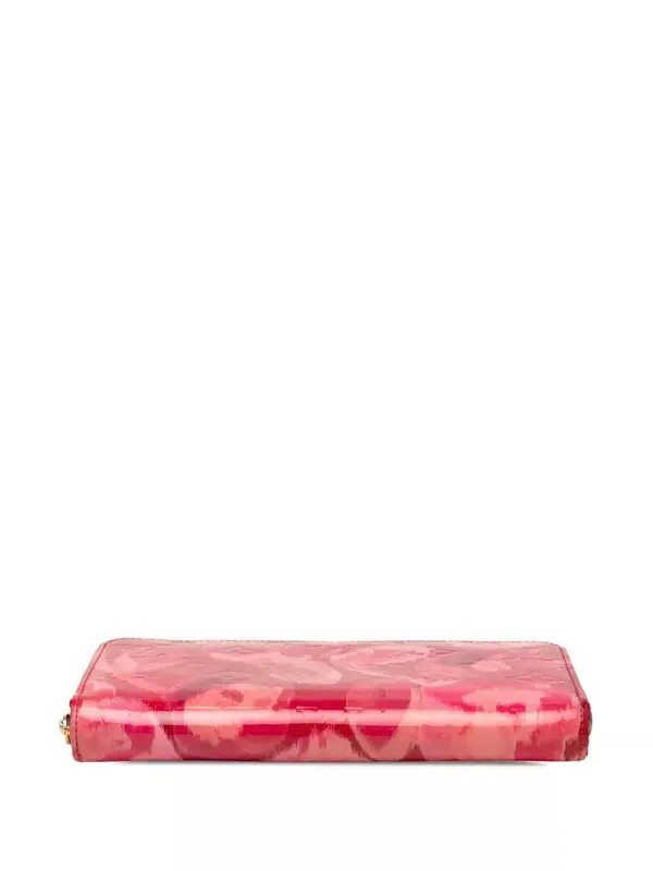 LOUIS VUITTON 2013 Monogram Vernis Ikat Zippy Wallet Long Wallets - Pink