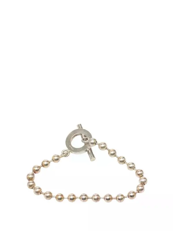 Gucci 2000-2015 Sterling Ball Chain Toggle Bracelet - Silver