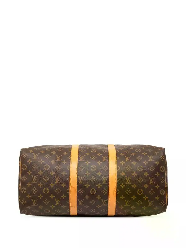 LOUIS VUITTON 2003 Monogram Keepall 50 Travel Bag - Brown