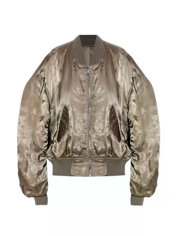Rick Owens Secchia Bomber Jacket - Brown