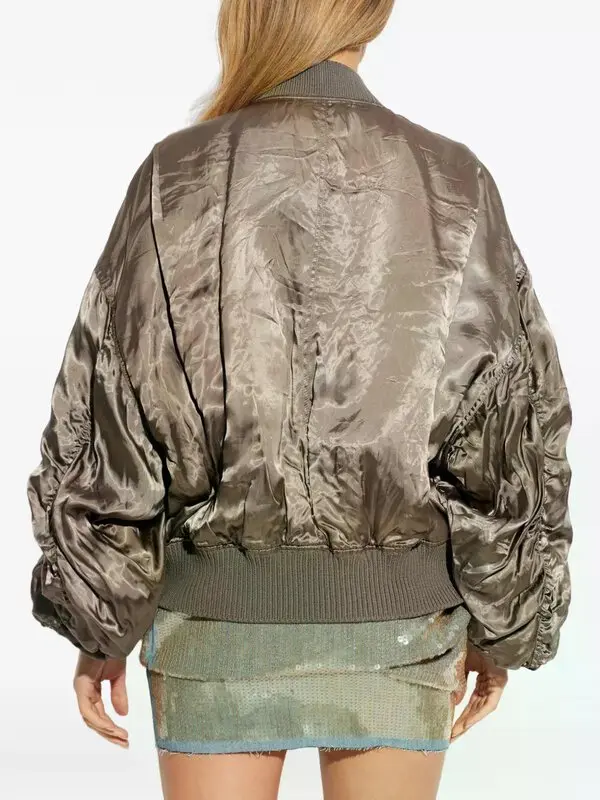 Rick Owens Secchia Bomber Jacket - Brown