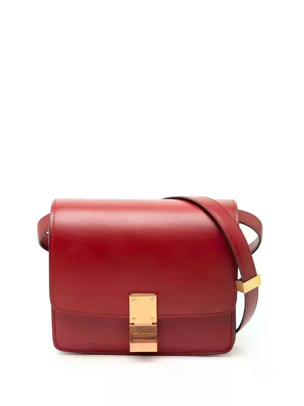 Celine Small Classic Box Crossbody Bag - Red