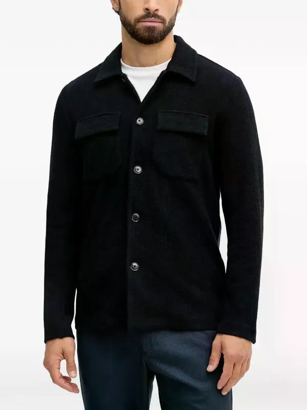MOS MOSH Austin Buttoned Flap-pocket Shirt