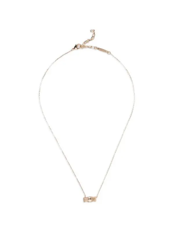 FERRAGAMO Vara Bow-pendant Necklace - Gold