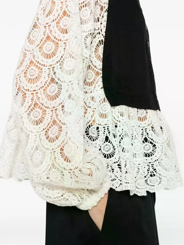 Sea Eliison Lace-trim Top