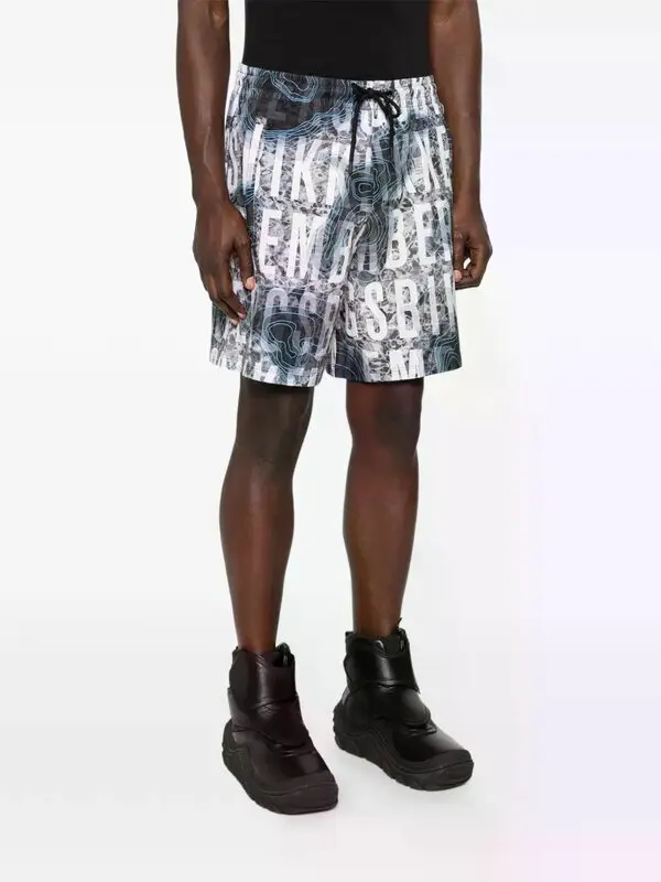 BIKKEMBERGS Printed Shorts