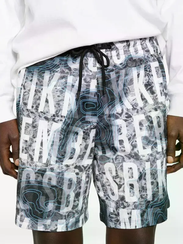 BIKKEMBERGS Printed Shorts