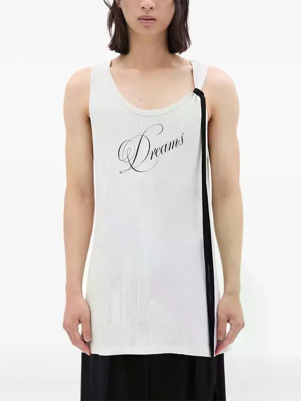 ANN DEMEULEMEESTER Dreams Strap Tank Top