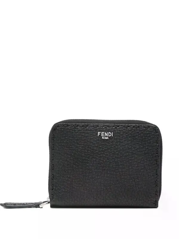 Fendi Zip Wallet - Black
