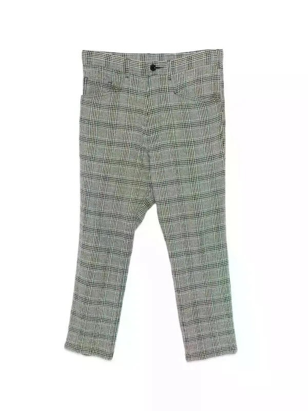 Yohji Yamamoto Tartan Trousers