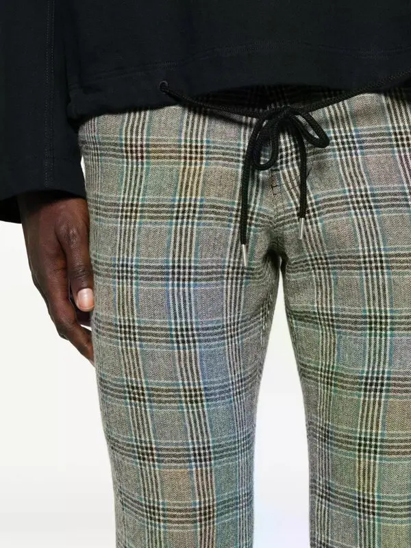 Yohji Yamamoto Tartan Trousers